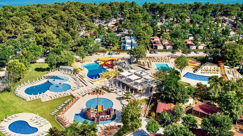 Camping Lanterna Premium Resort er luksuscamping så det batter.